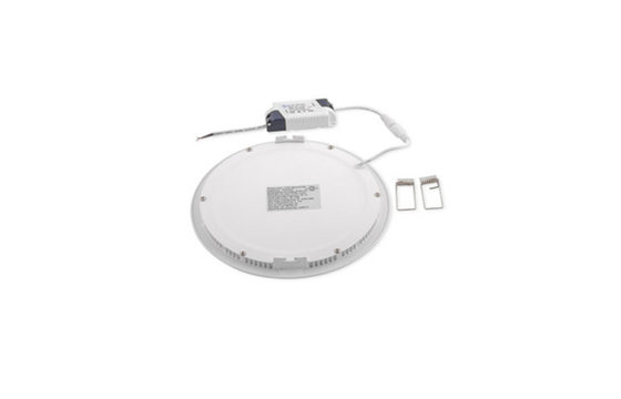 Anti-glare Office12W Round LED Ceiling Panel Light 4000K / 6000K Surface Mounted