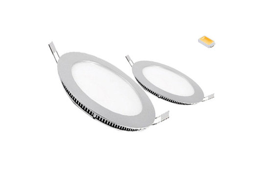 SMD High Brightness12W Round LED Panel Lights Fixture With 140° Degree Beam Angle