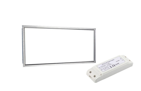 Warm White 30 x 60 3000K Recessed LED Panel Light 27W With Constant Current Driver