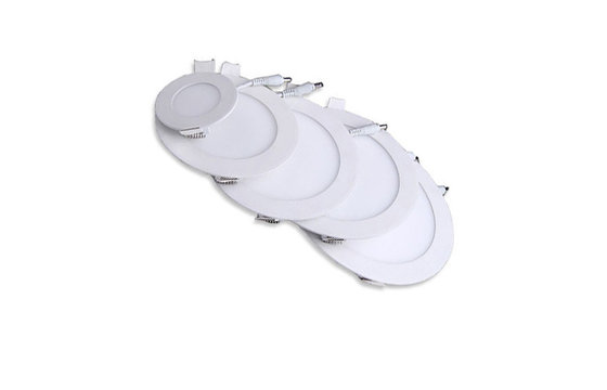 Energy Saving Ultra Thin 3W LED Round Panel Lights For Hotel Ceiling Lighting