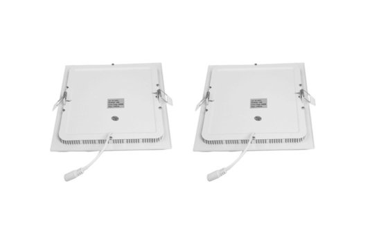 Square 15 Watt 5000K / 6000K Led Flat Panel Ceiling Lights With Light Guide Plate