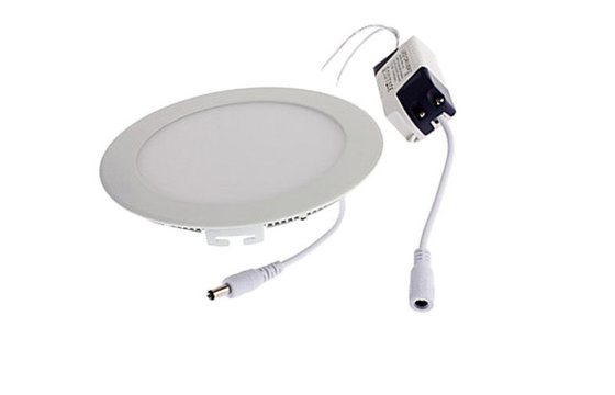 Embedded 9W Emergency LED Panel Light For Office , Natural White 2700K - 3500K