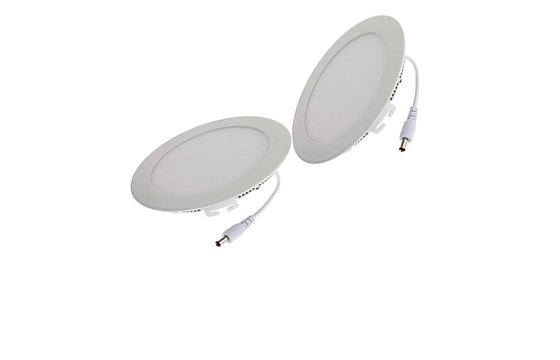 Round 12W Emergency LED Panel Light 3500K / 4000K With Epistar / Bridgelux Chip