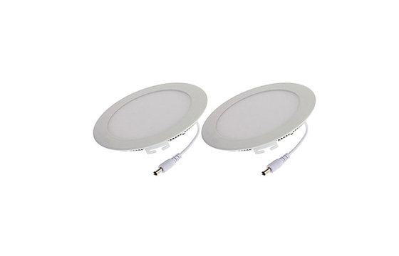 Round 12W Emergency LED Panel Light 3500K / 4000K With Epistar / Bridgelux Chip