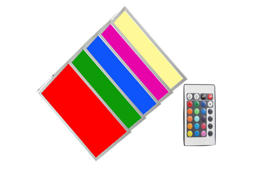 High Brightness Suspend Mounted 36W LED Flat Panel Lighting Fixture 100-120LM/W