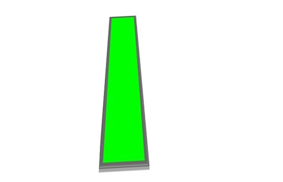 Dimmable RGB 48 Watt Wall Recessed RGB LED Panel Light 300 x 1200mm