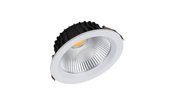 IP44 1800LM 20W Round Ceiling Recessed LED Downlights 85V - 265V 2800-6500K