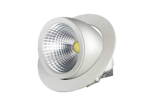 Professional 110volt 30W SMD Recessed LED Downlights For Billboards / Highway