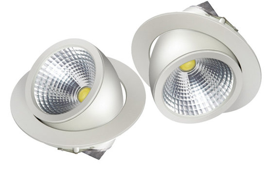 Professional 110volt 30W SMD Recessed LED Downlights For Billboards / Highway