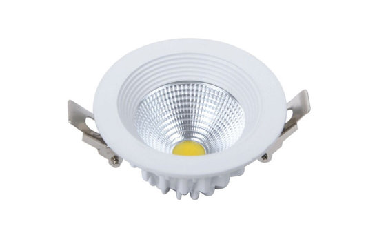 Eco - Friendly IP44 18W COB LED Downlight For Kitchen Indoor / Shopping Mall