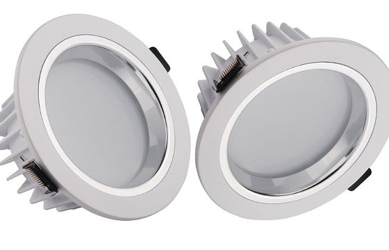 High Bright 20W COB Recessed LED Downlights Bathroom, Cool White 5000K - 6500K 1800LM