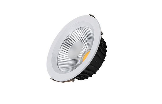 High Power Recessed COB Downlight 30 Watts Super heat disspation Anti-Glare