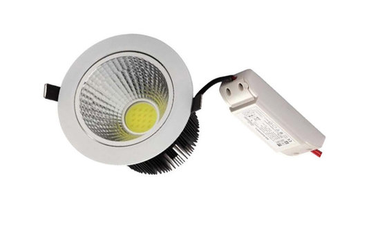 CE & Rohs & FC 10W COB LED Downlight Embedded Natural White LED Down Light Fixtures