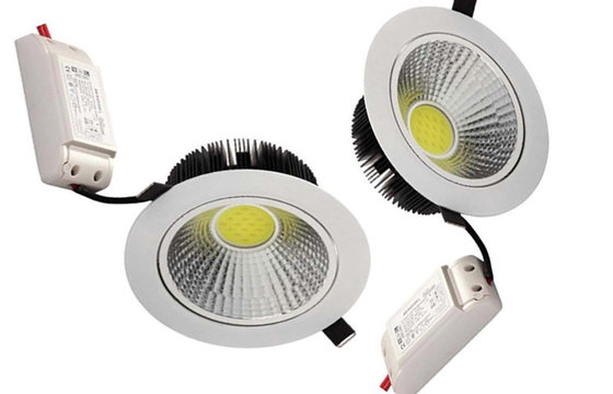 Adjustable 35W COB LED Round Downlight With High Lumen 3500LM for Kitchen