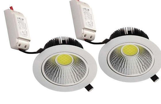 Adjustable 35W COB LED Round Downlight With High Lumen 3500LM for Kitchen
