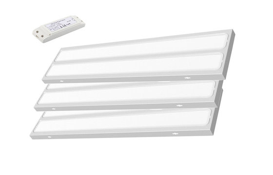 48W Embedded / Surface Mounted LED Panel Light 30x120 with 155° Beam Angle