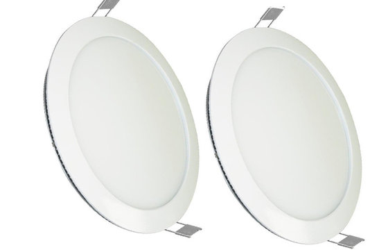 Energy Saving 9 W Round Dimmable Led Panel Light For Home / Meeting Room