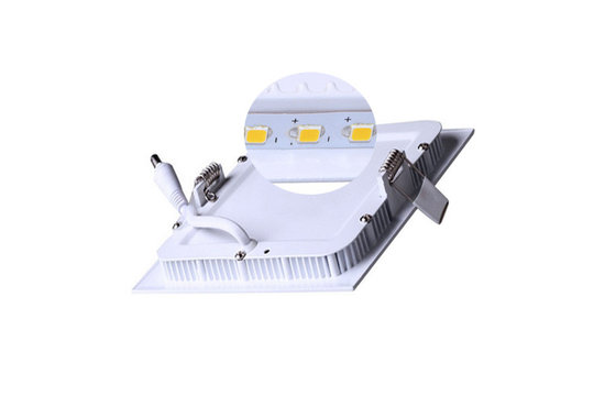 High Bright Flat 25W Square LED Panel Light Epistar SMD 2835 3000K - 6000K