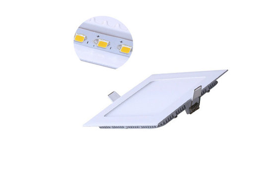 Ultra Thin 18W Square LED Ceiling Panel Light For Hotel / Interior Lighting