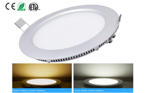 3 Watts - 25 Watts Round LED Panel Lights High Brightness CE DLC FCC RoHS Listed