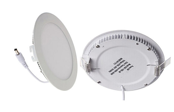 Embedded 9W Emergency LED Panel Light For Office , Natural White 2700K - 3500K