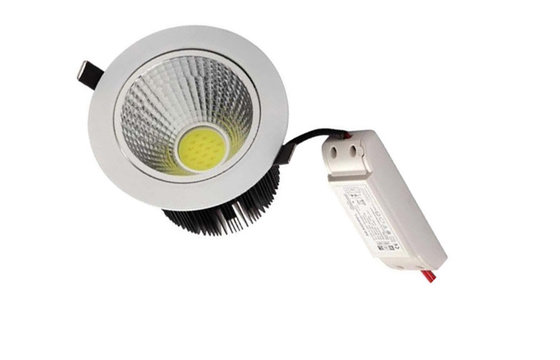 CE & Rohs & FC 10W COB LED Downlight Embedded Natural White LED Down Light Fixtures