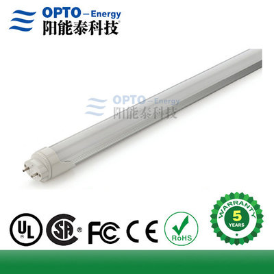 Commercial 2FT Oval Shape T8 Led Tube Light Full PC cover 900lm for Parking Lot