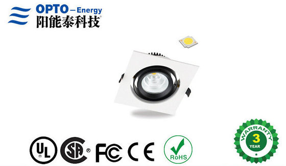 High Power Dimmable Square Led Ceiling Down light warm White & Cool White for Corridor