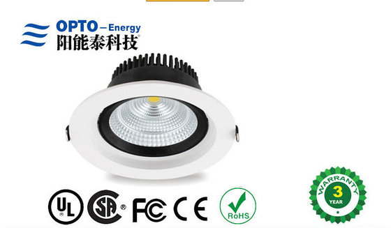 Restaurant Dimmable COB LED Led Office Ceiling Light / Warm White led downlights