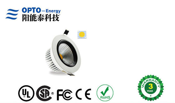 Restaurant Dimmable COB LED Led Office Ceiling Light / Warm White led downlights