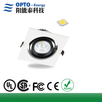 Aluminum housing 3 Inch 10W COB Led Ceiling Light Ra 80 for Exhibition Hall