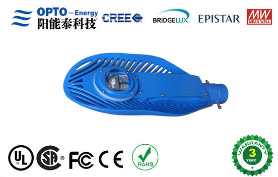 Aluminum & Tempering Glass Outdoor Led Street Lights High Power , 2800-3500K