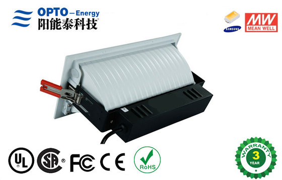 Aircraft aluminum 48W Rotating SamSung Led Ceiling Light 5500K - 6000K for Display Case