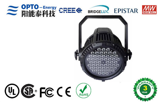 Professional Led Stage Lights Die Cast Aluminum RGBW Zoom IP65 54pcs Par Lighting