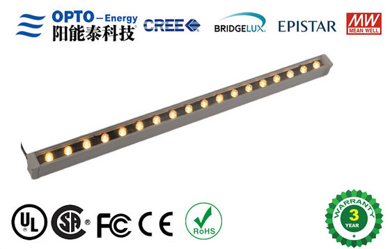 IP65 36 W RGB DMX Led Wall Washer Light For Architectural Light 85 - 265V
