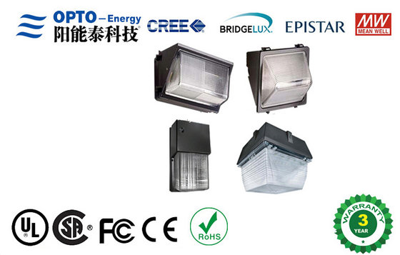 Warm White High Reliabitlity Led Wall Pack , 80 Watt fluorescent wall pack