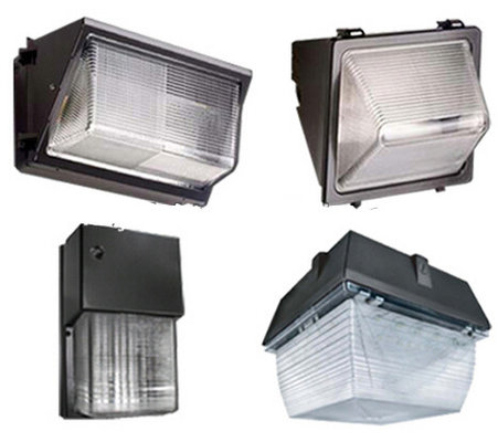 High lumen 40W Outdoor Led Wall Pack / Wall Mounted Flood Light 7000lm - 7200lm