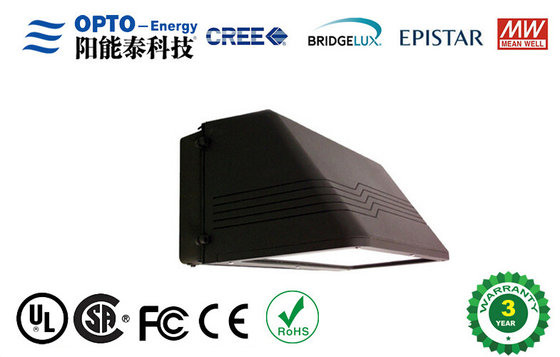 High lumen 40W Outdoor Led Wall Pack / Wall Mounted Flood Light 7000lm - 7200lm