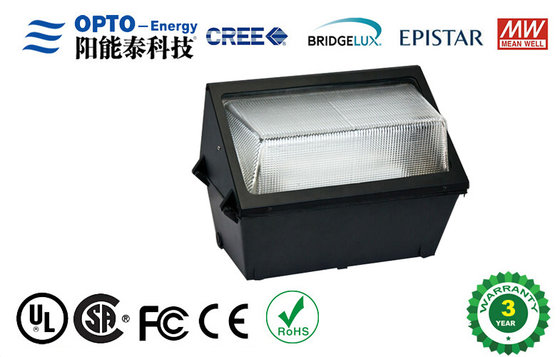 High lumen 40W Outdoor Led Wall Pack / Wall Mounted Flood Light 7000lm - 7200lm