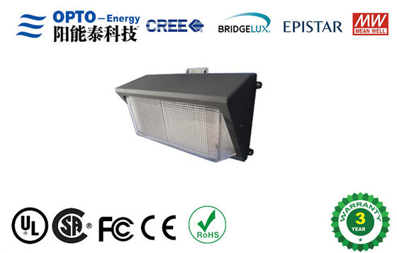 Extrinsic Square Cree 60W Led Wall Pack Light , Waterproof IP65 LED Wall Pack