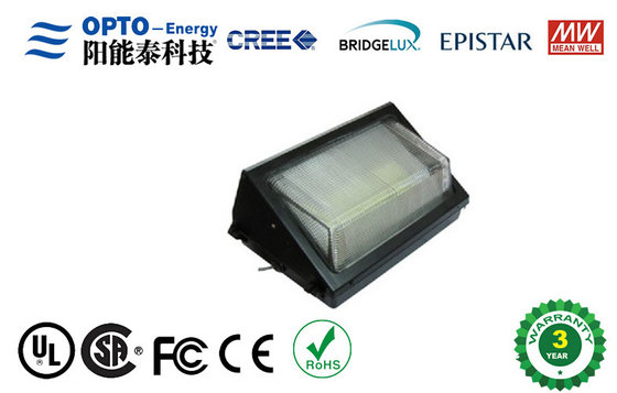 Extrinsic Square Cree 60W Led Wall Pack Light , Waterproof IP65 LED Wall Pack