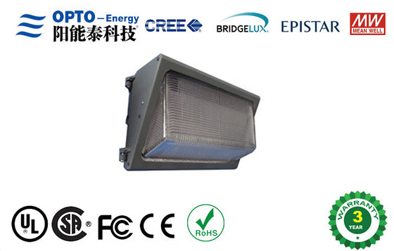 High Voltage 100W Ra 70 Led Wall Pack  fixtures With 180V - 480V 50 / 60Hz