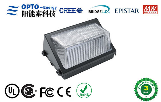 High Voltage 100W Ra 70 Led Wall Pack  fixtures With 180V - 480V 50 / 60Hz