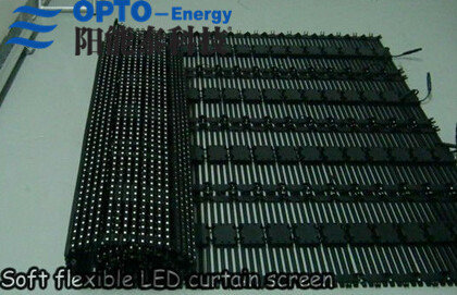 P31.25 Flexible Shake Proof Led Curtain Screen ,  Indoor Strip Curtain