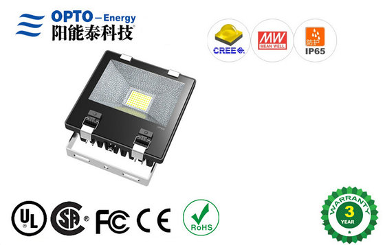 40pcs MeanWell 70 watt Outdoor Led Flood Lights 7000lm 100 Degrees led outside flood lights