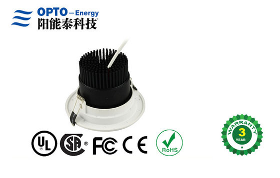 20 W Dimmable Ceiling COB LED Down Light Fixture Recessed Warm White / Pure White 60 Degree