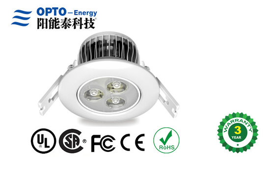 Cool whtie 10W Dimmable Led Ceiling Light CRI 75 , High Power led down lighting