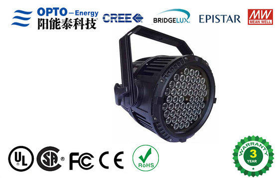 Professional Led Stage Lights Die Cast Aluminum RGBW Zoom IP65 54pcs Par Lighting