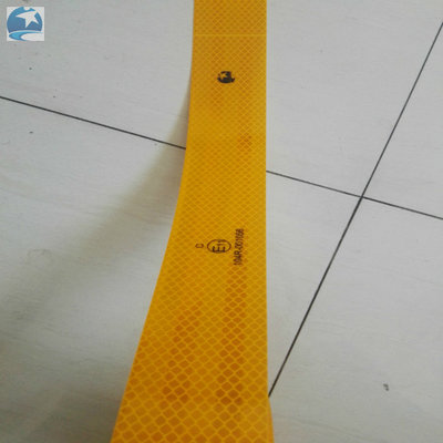 Warning Safety Reflective Tape For Vehicles High Vis Acrylic Or PC Material