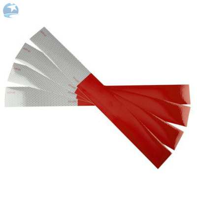 50mm / 100mm Reflective Tape , Conspicuity Markings For Truck Reflective Vehicle Striping